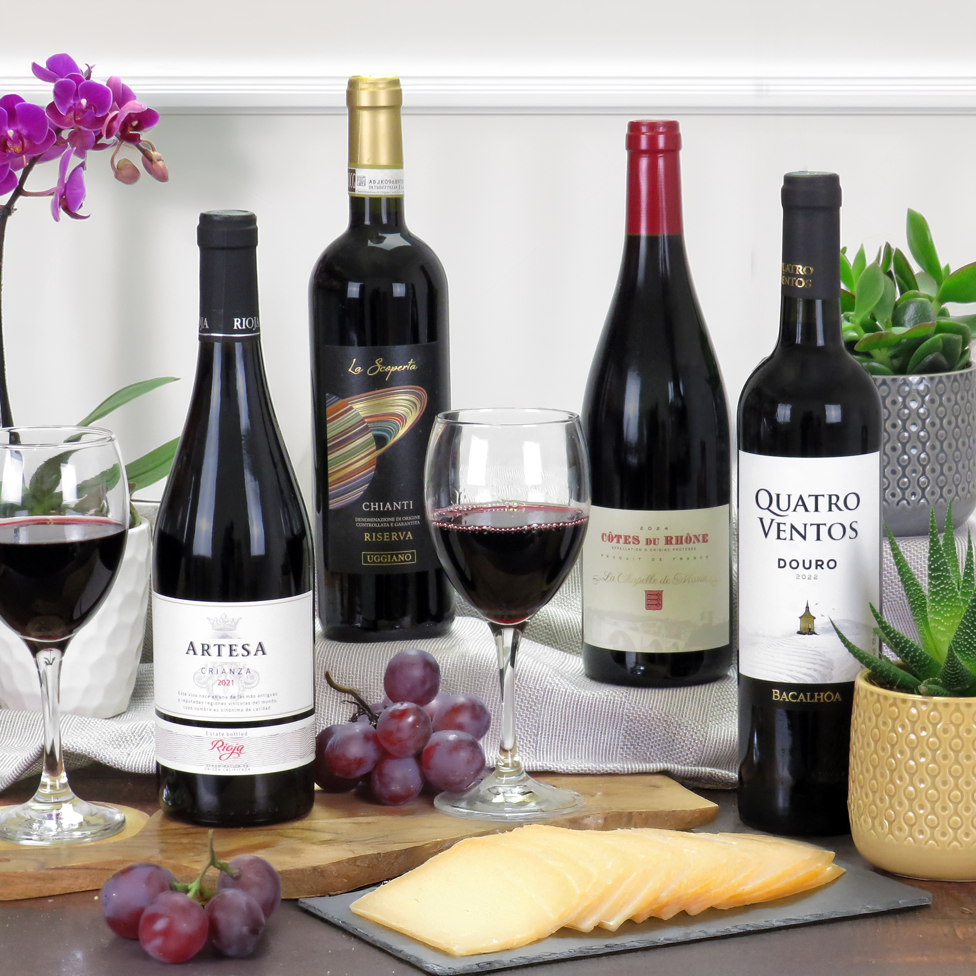 A Taste of the Old World Mixed Wine Case - Yumbles.com