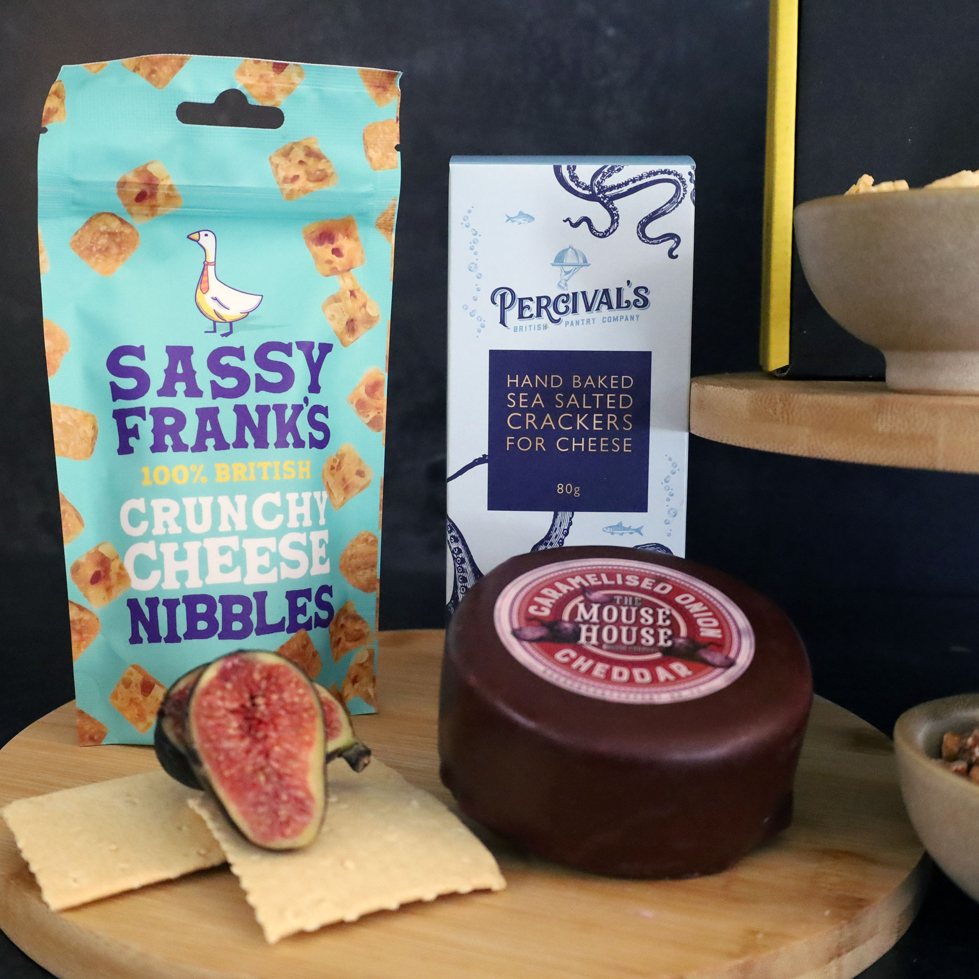 Seriously Sassy Cheese Gift Box - Yumbles.com