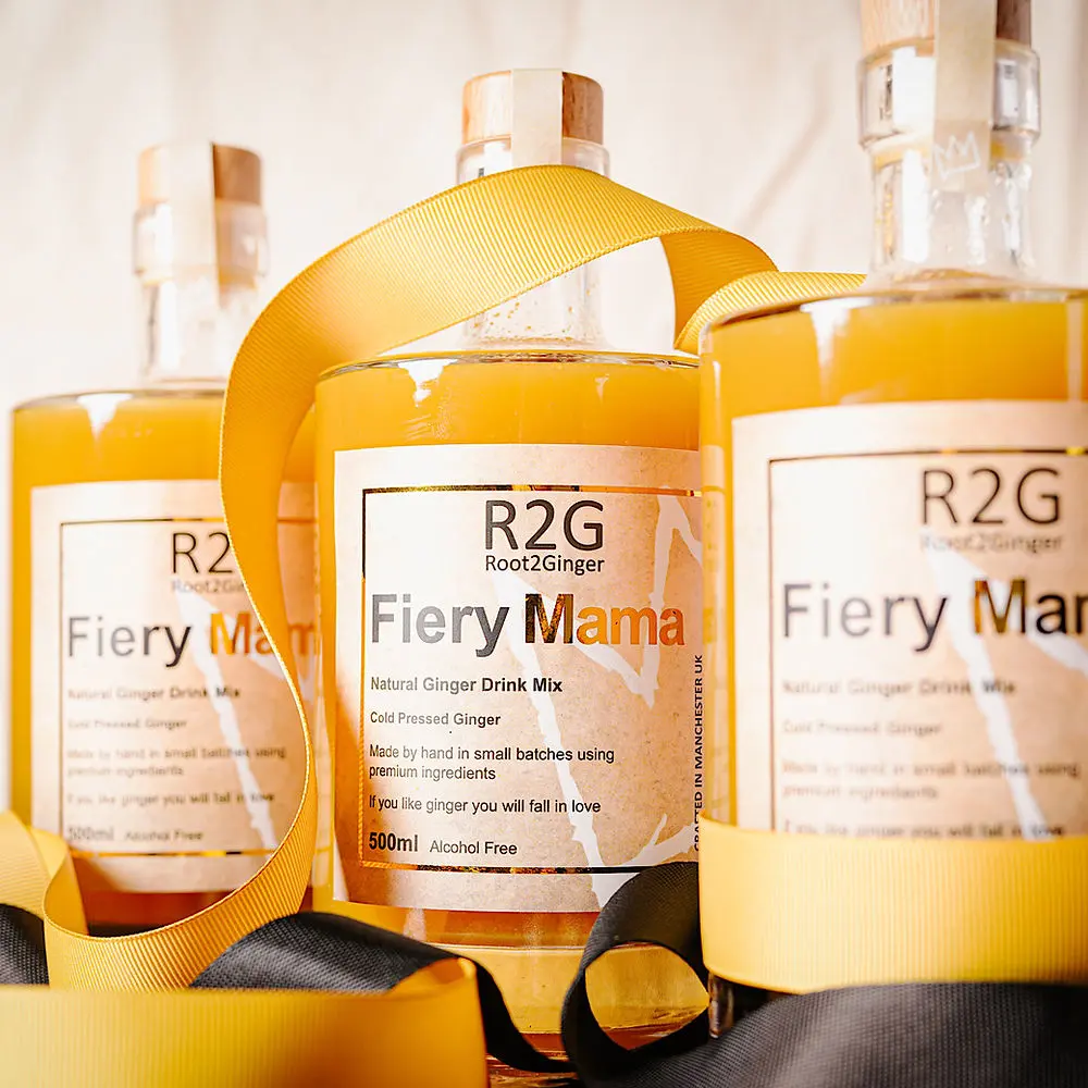 Fiery Mama - Natural Ginger Drink Mix - Cold Pressed Peruvian Ginger ...