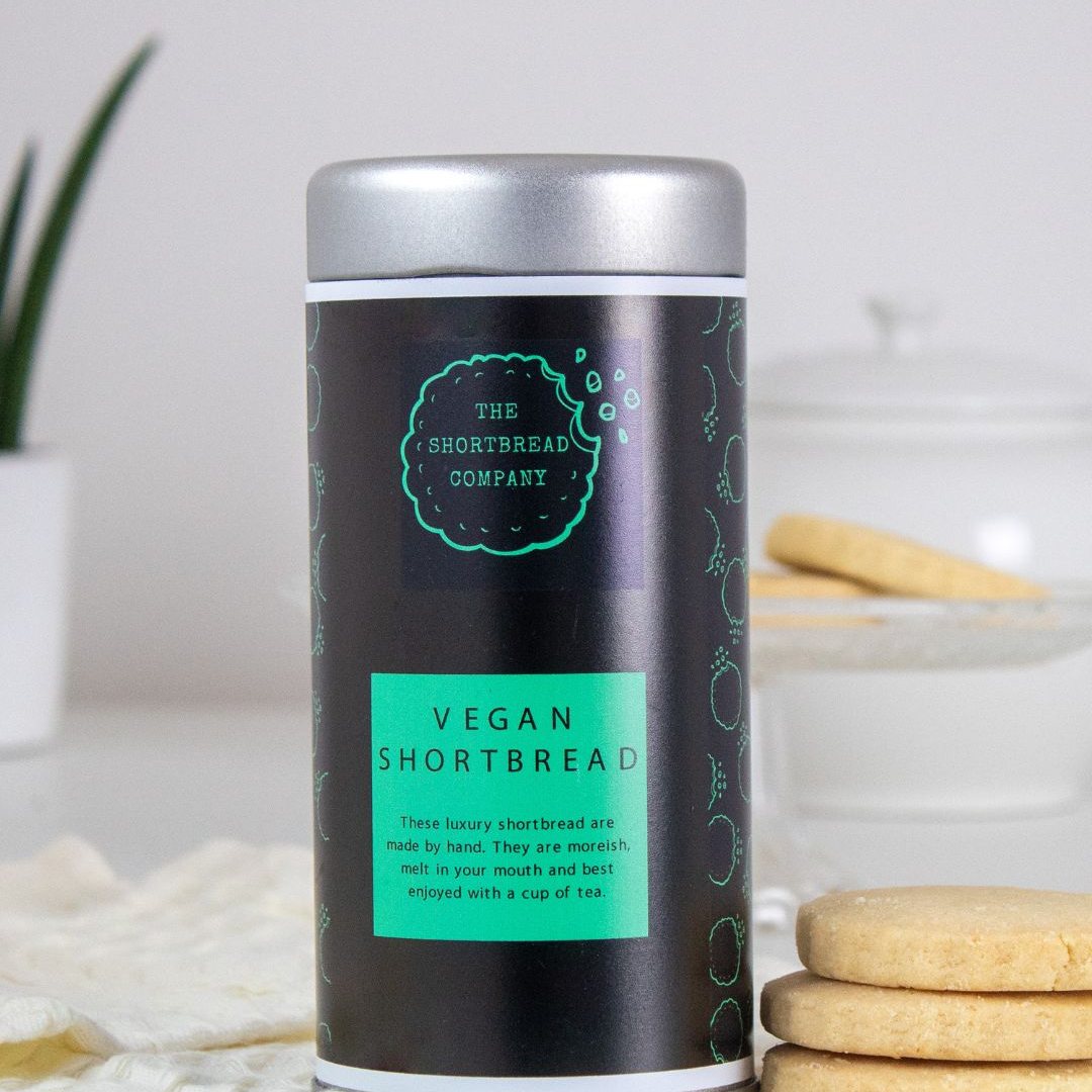 Vegan Shortbread Biscuits – Luxury Gift Tin with Handmade Biscuits ...