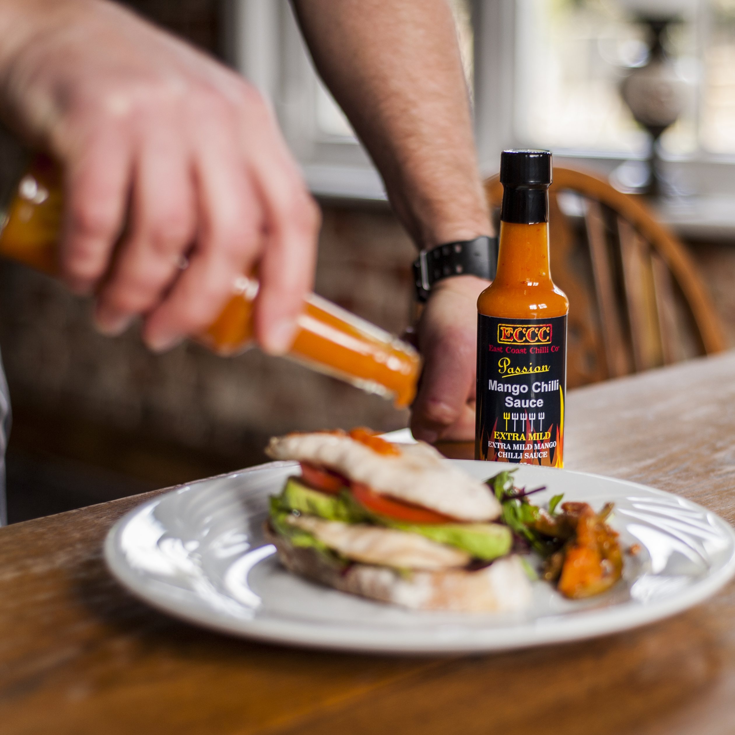 Mango Hot Sauce - Extra Mild Chilli Sauce - Sweet & Fresh Flavour ...