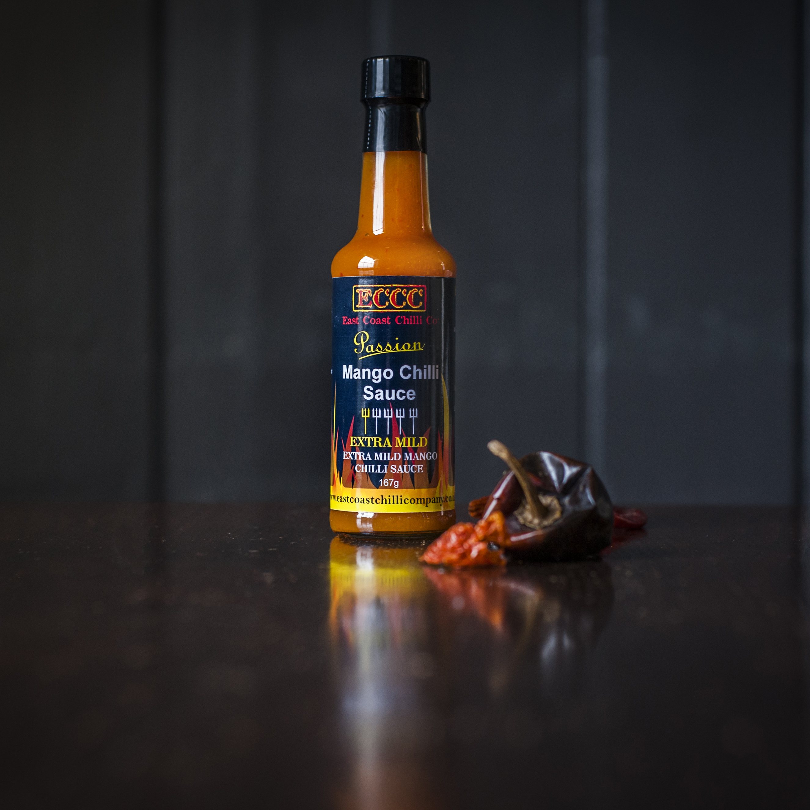 Mango Hot Sauce - Extra Mild Chilli Sauce - Sweet & Fresh Flavour ...