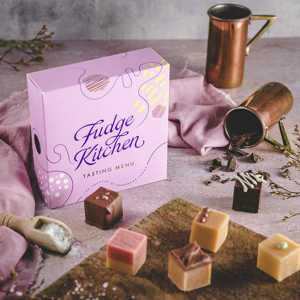 Congratulations Tasting Menu Fudge Selection - 9 Piece Gift Box ...