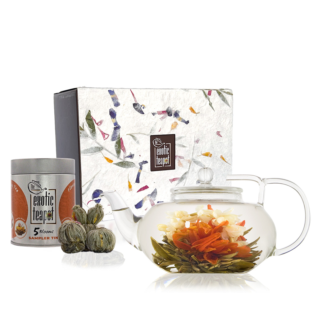 Lotus Flowering Tea Set - Yumbles.com