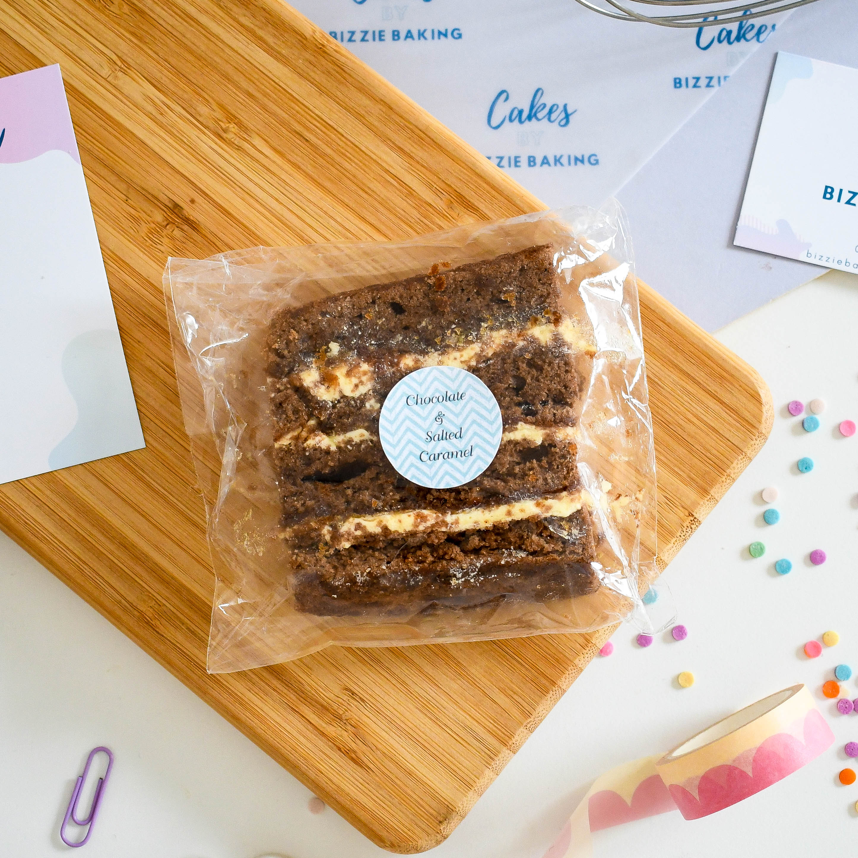 Letterbox Cake in a Box - Choice of Flavours - Handcrafted - Yumbles.com