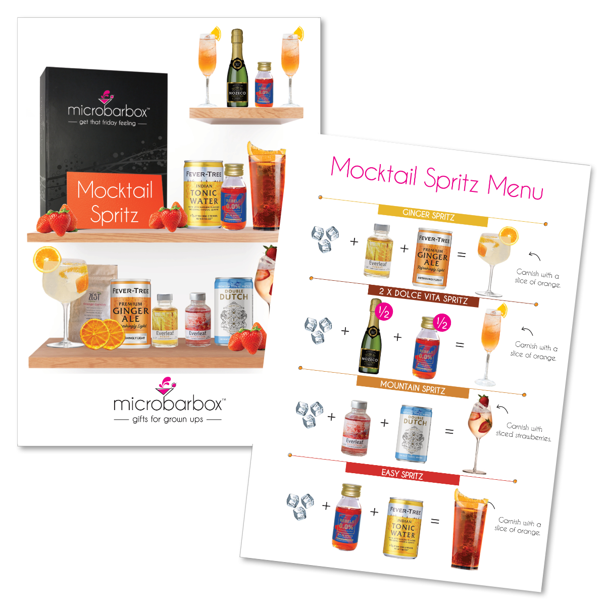 Mocktail Spritz Gift Set - Yumbles.com