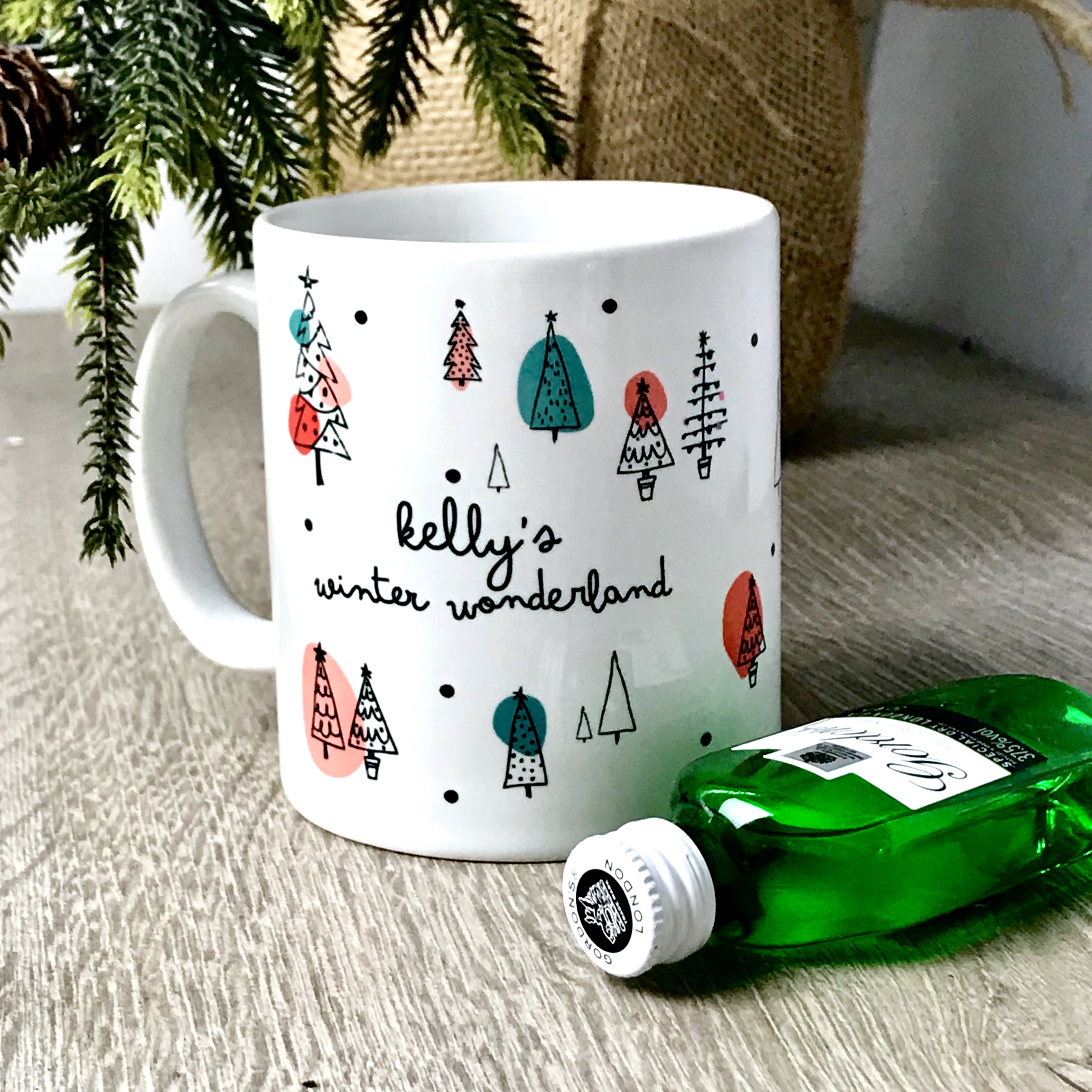 Personalised Winter Wonderland Mug - Yumbles.com
