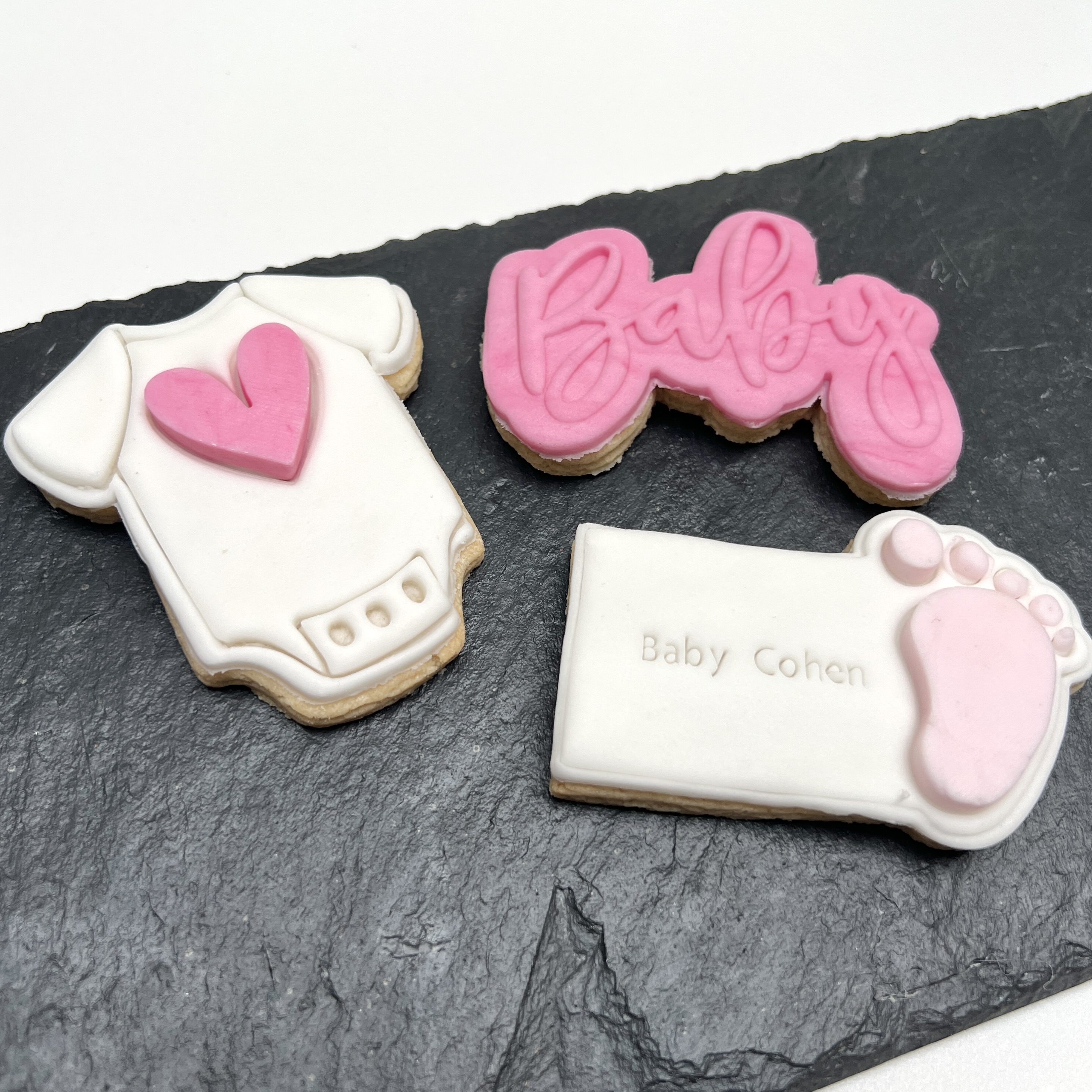 New Baby Personalised Biscuit Box - Yumbles.com
