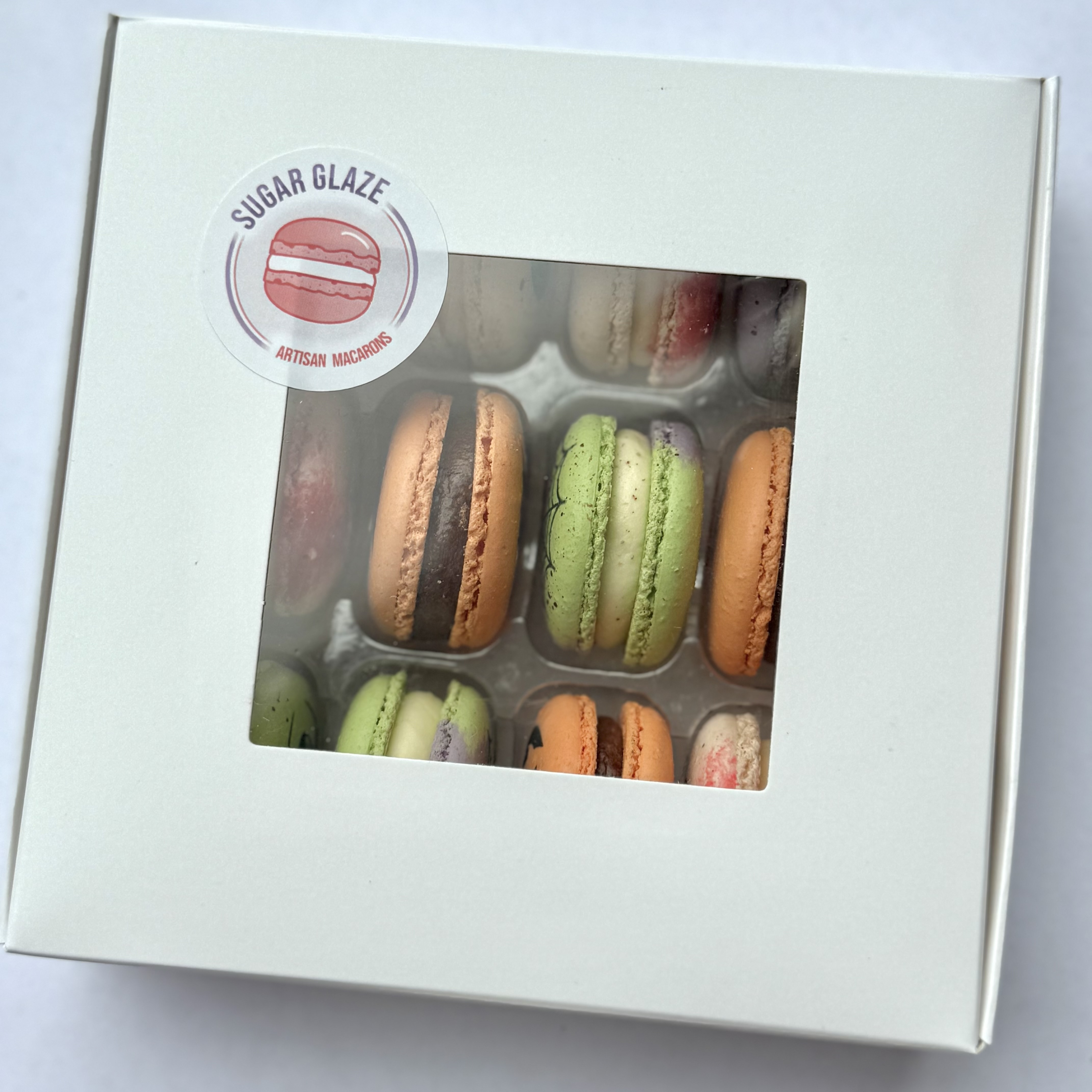 Halloween Spooky Selection Scary Macarons Party Gift Box Of 6, 12, 24 ...