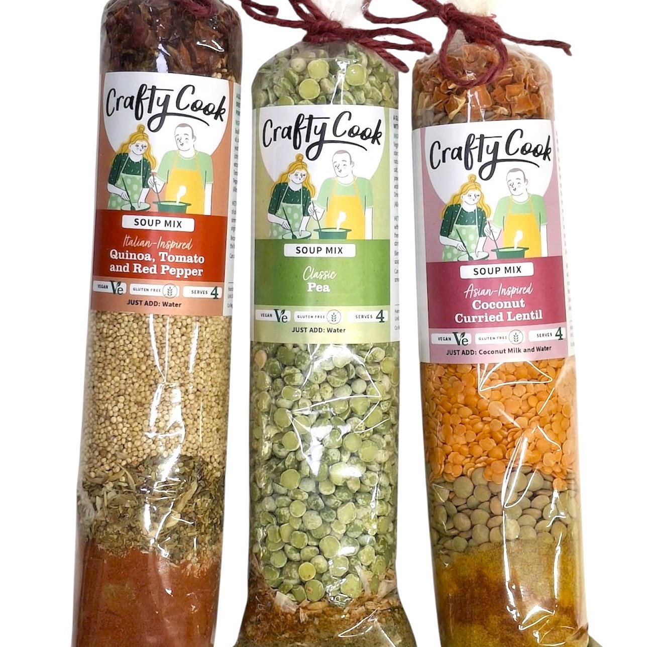 Gluten Free and Vegan Super Simple Soup Collection - 3 Pack - Yumbles.com