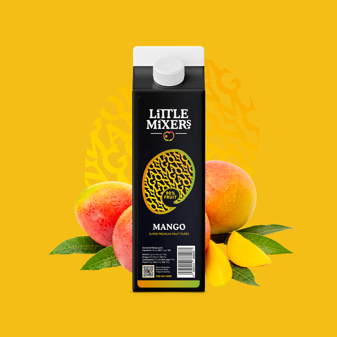 Pure Mango Purée Mixer - Case of 4 x 1kg - Yumbles.com