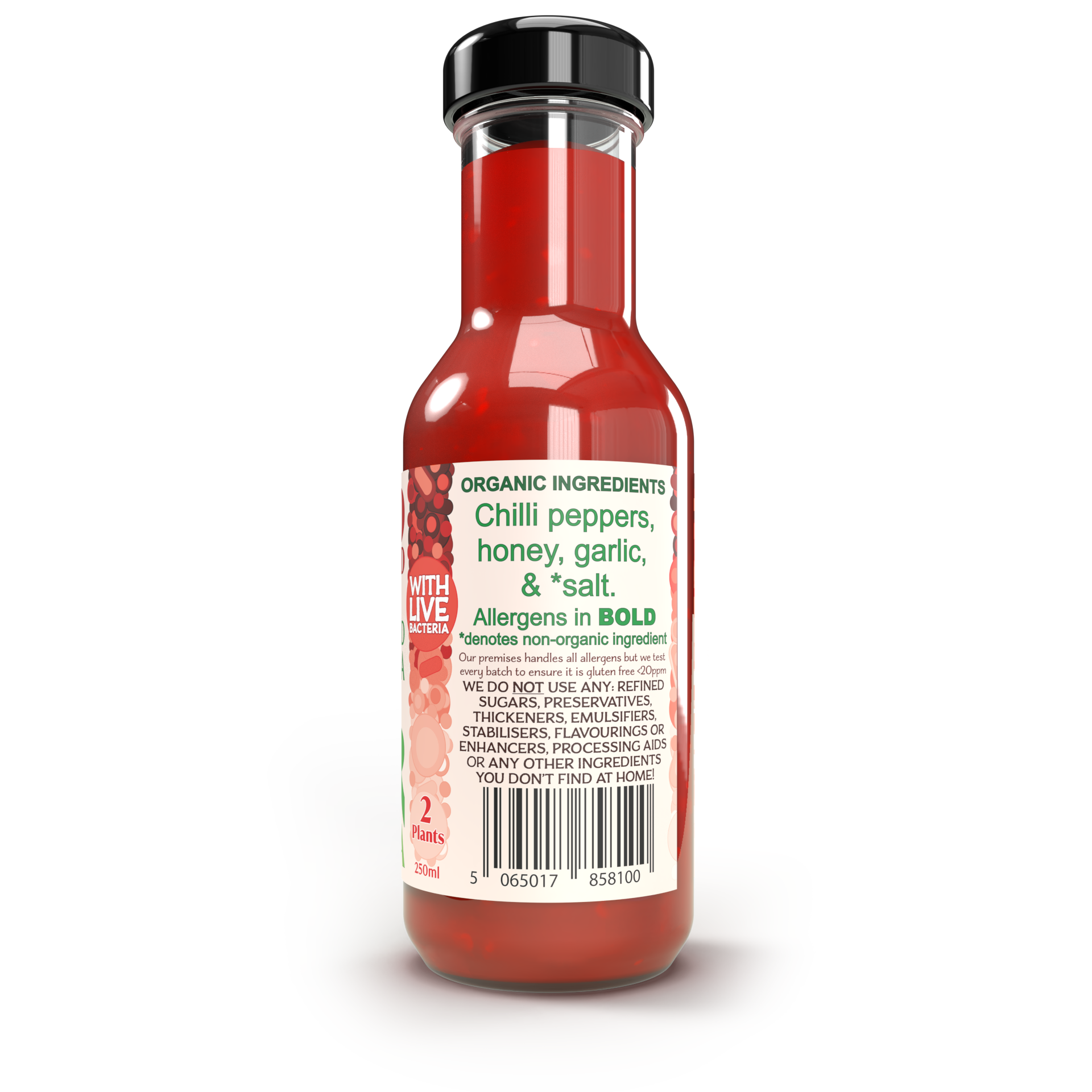 Fermented Sriracha Chilli Sauce - Gut Friendly - Yumbles.com