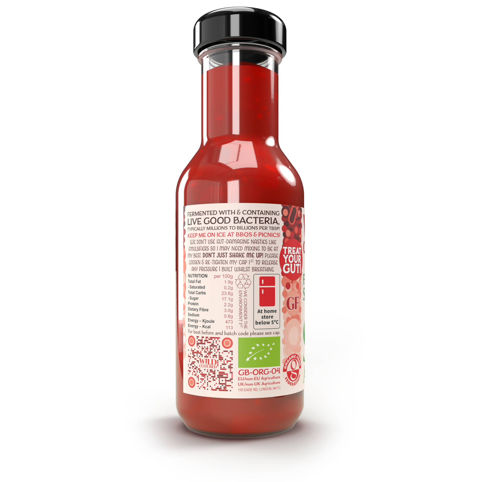 Fermented Sriracha Chilli Sauce - Gut Friendly - Yumbles.com