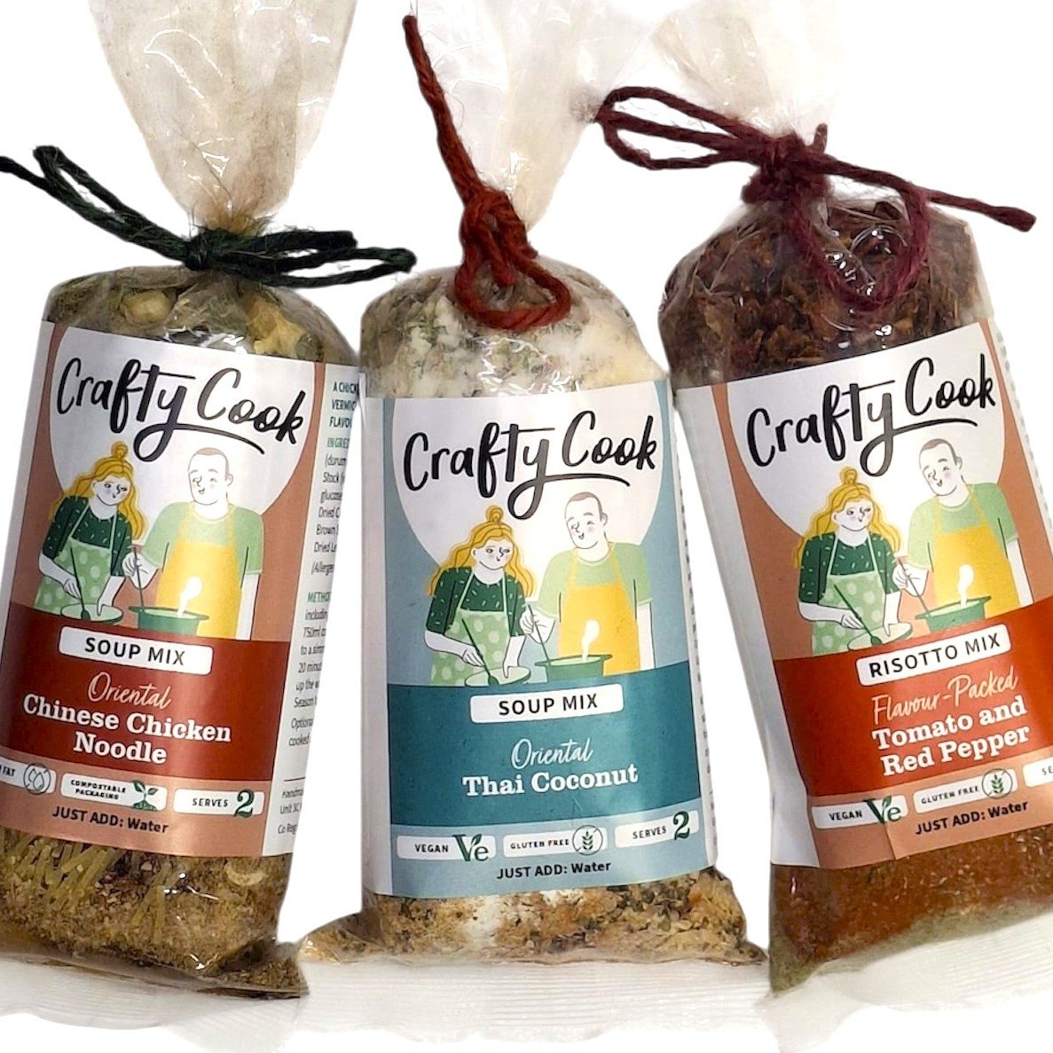 Camper Cuisine - 3 Packs - 6 Meals - Savoury Minis - Green Van - Soups ...