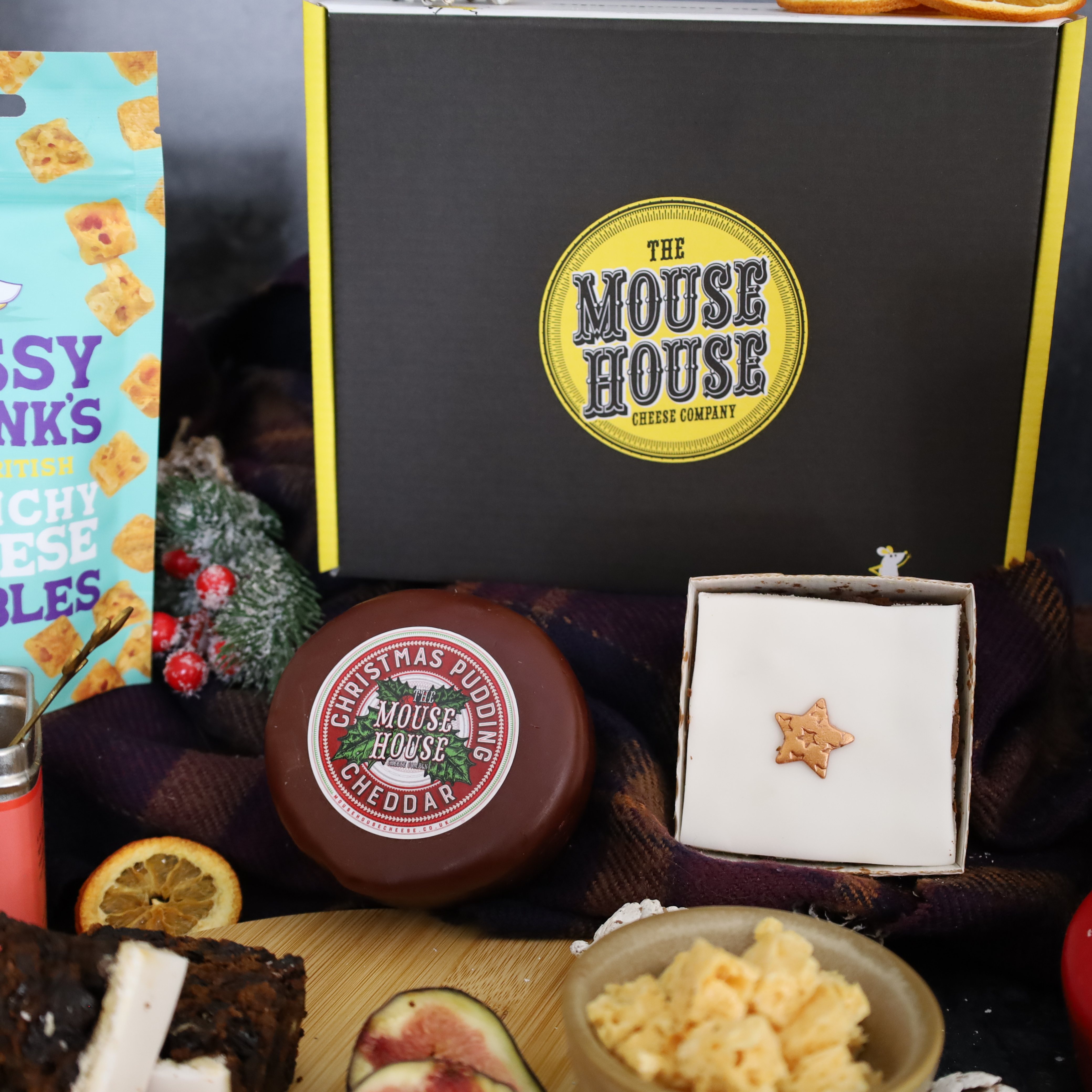 Naughty or Nice Cheese Gift Box - Yumbles.com