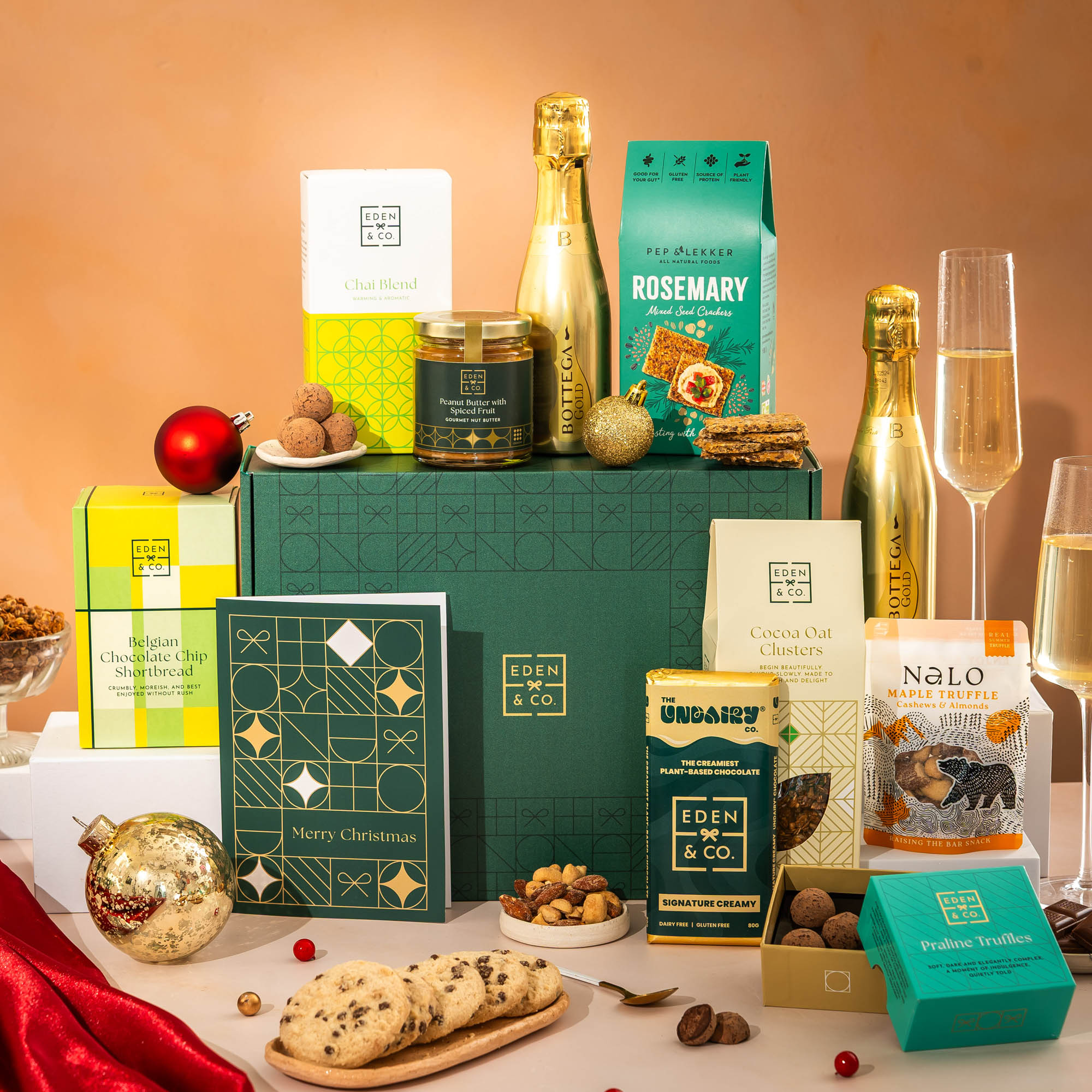 Vegan Luxury Christmas Hamper With Gift Card - Alcohol Optional ...