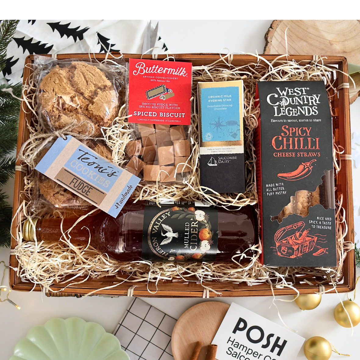 Winter Warmer Devon Hamper - Yumbles.com
