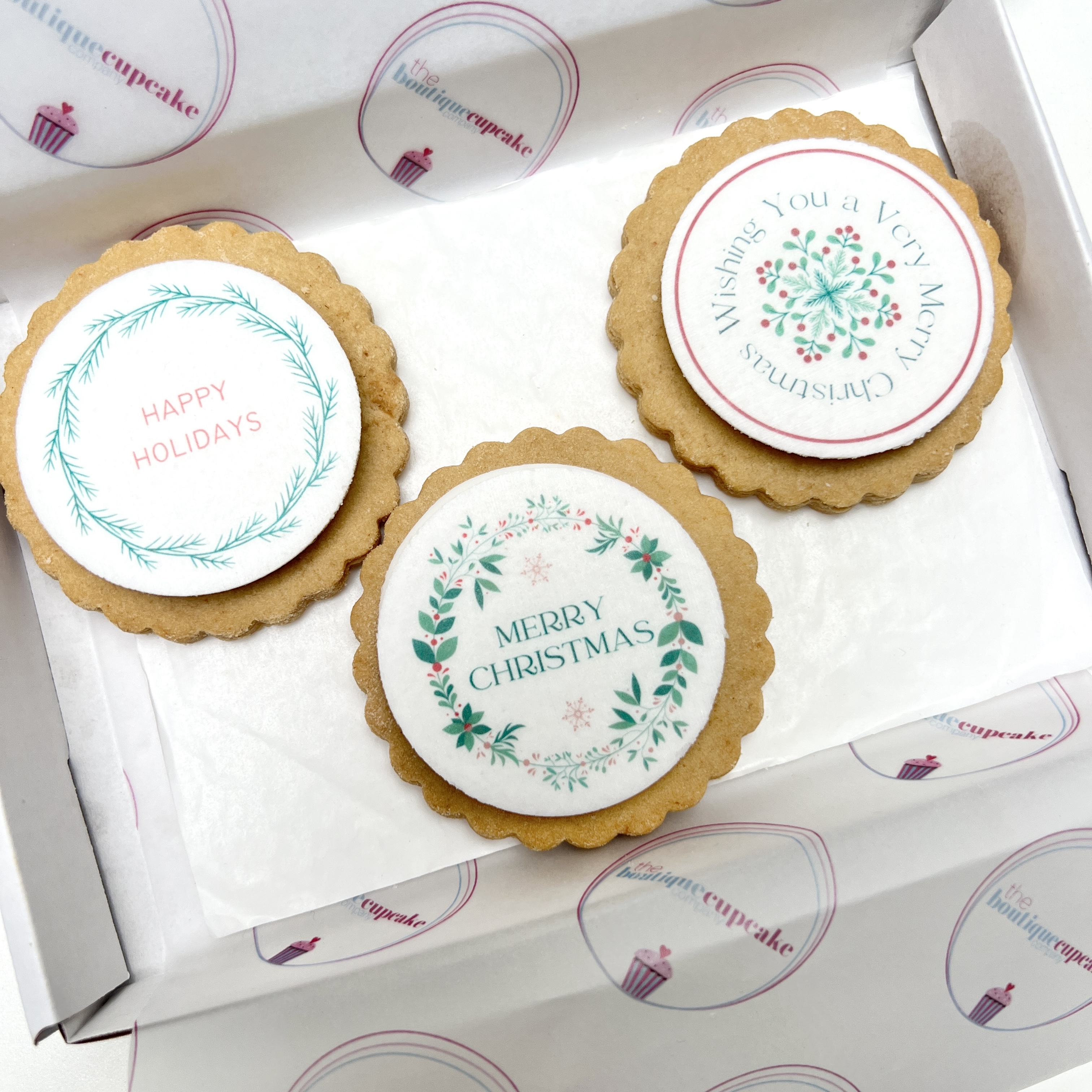 A Traditional Christmas Biscuit Gift Box - Yumbles.com
