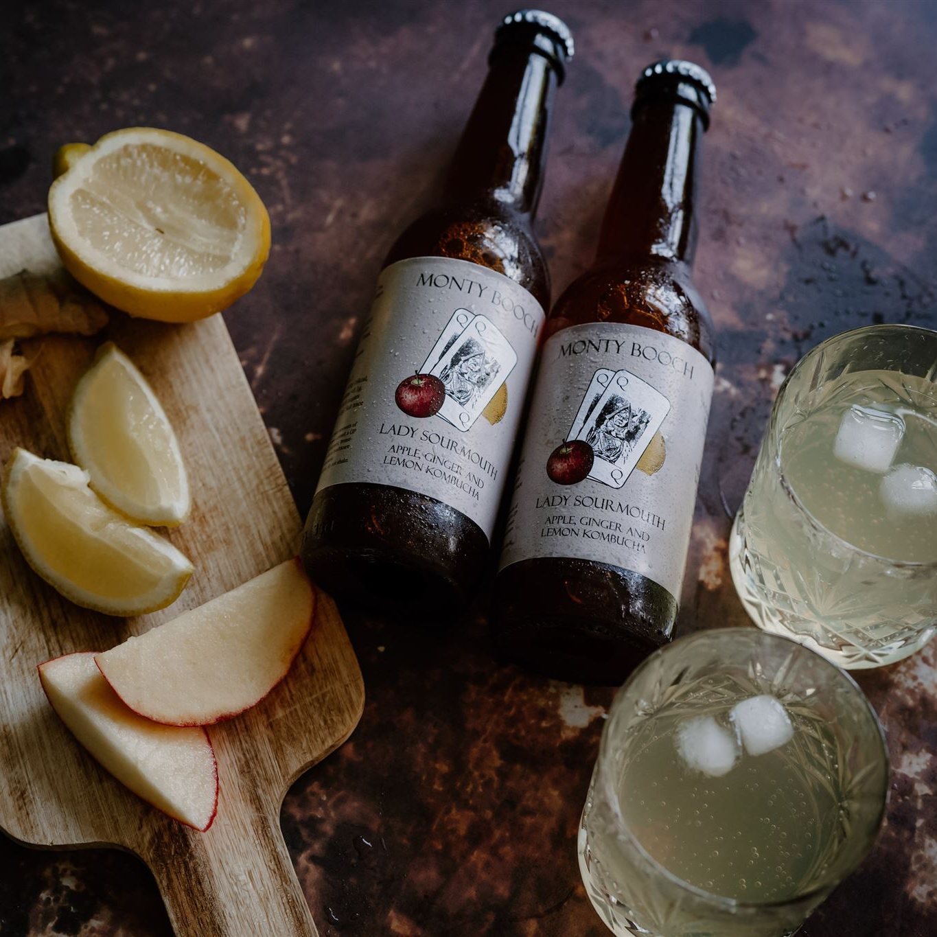 Raw Unfiltered Kombucha Mixed Case - 12 x 330ml - Yumbles.com