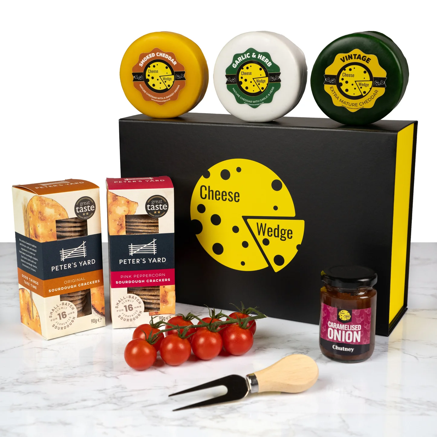 The Artisan Cheese Gift Box - Yumbles.com
