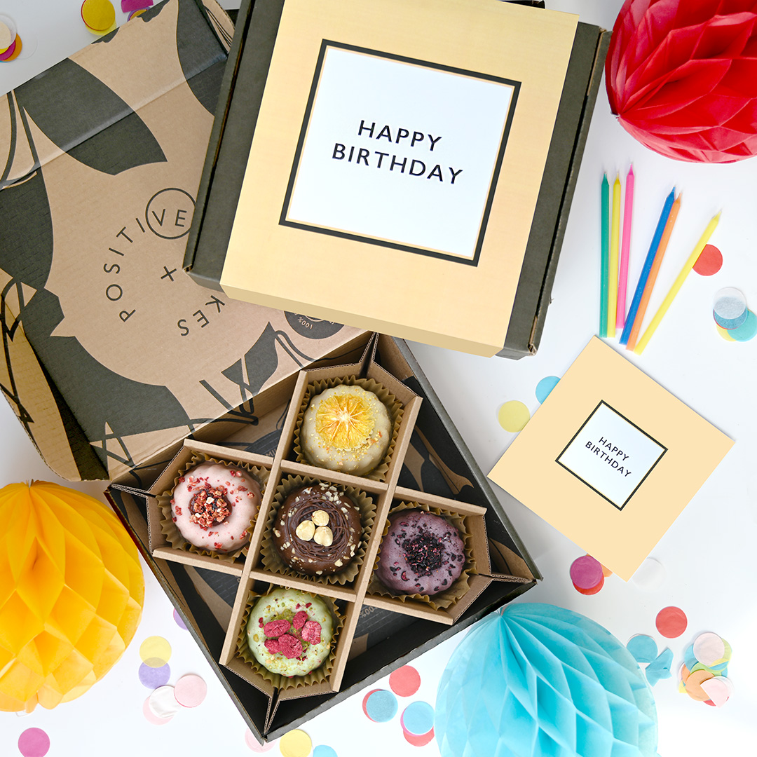 Vegan Birthday Bundt Cake Selection Box - Yumbles.com