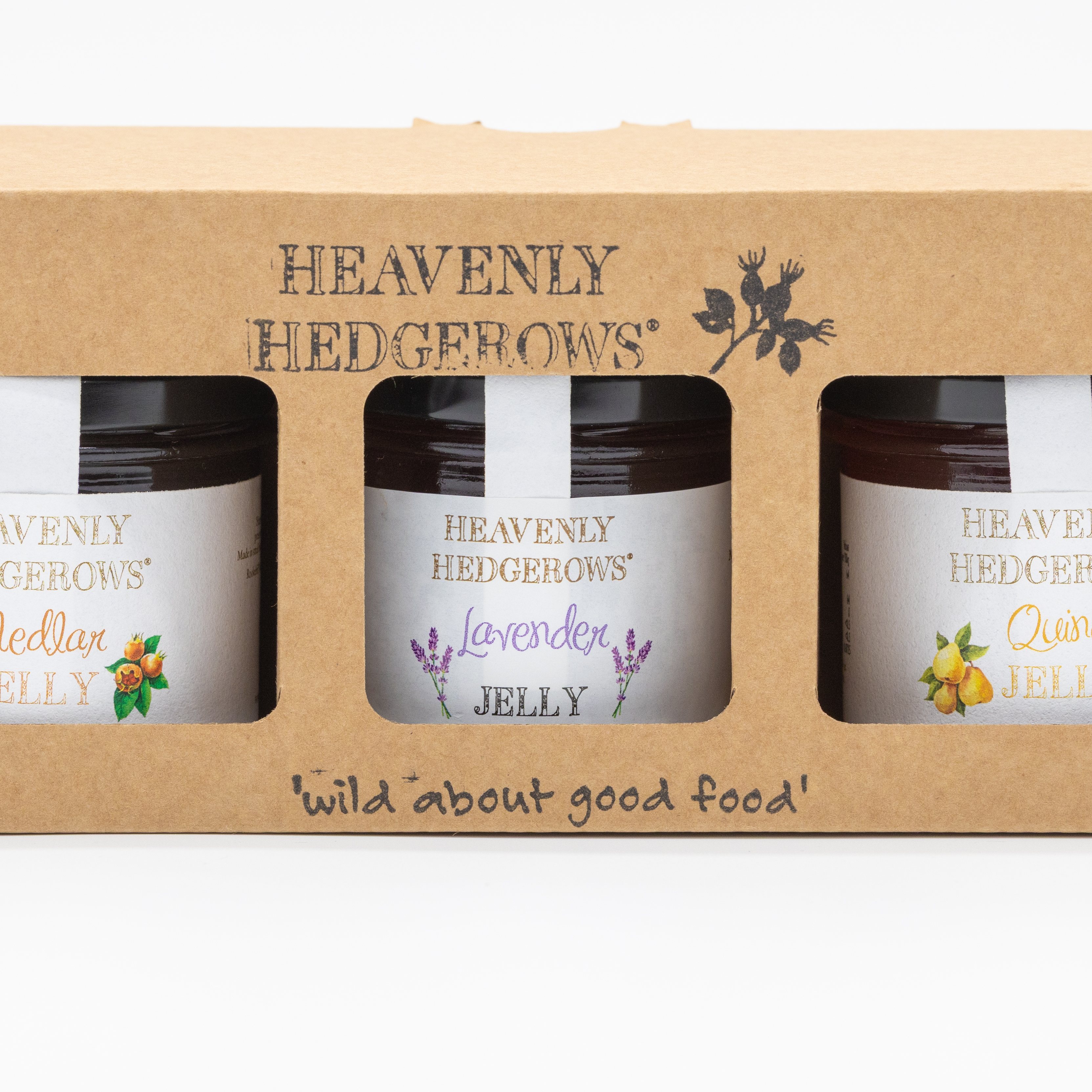 West Country Heritage Jelly Gift Set - Set of 3 x 130g jars - Yumbles.com