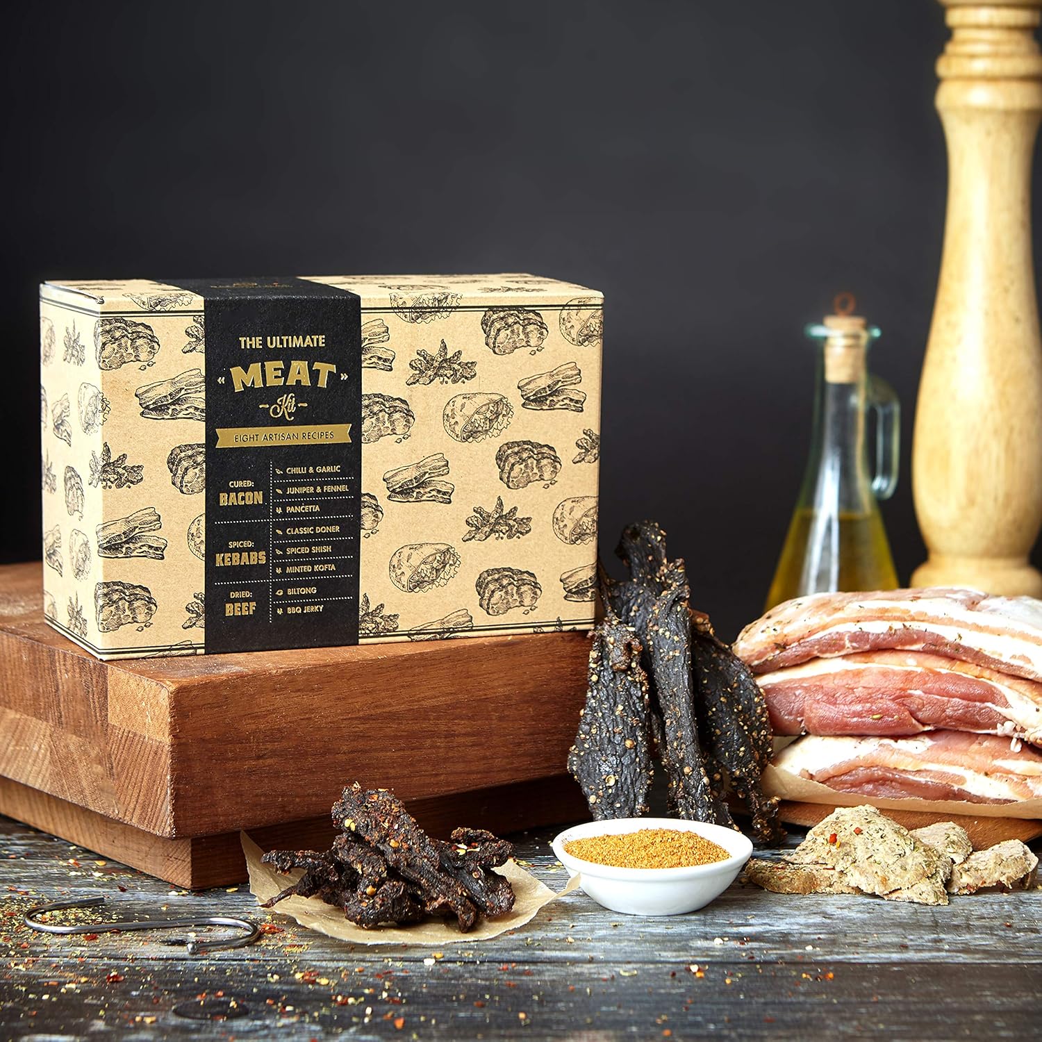 Ultimate Make Your Own Meat Kit - Bacon, Biltong, Jerky, Doner Kebabs ...