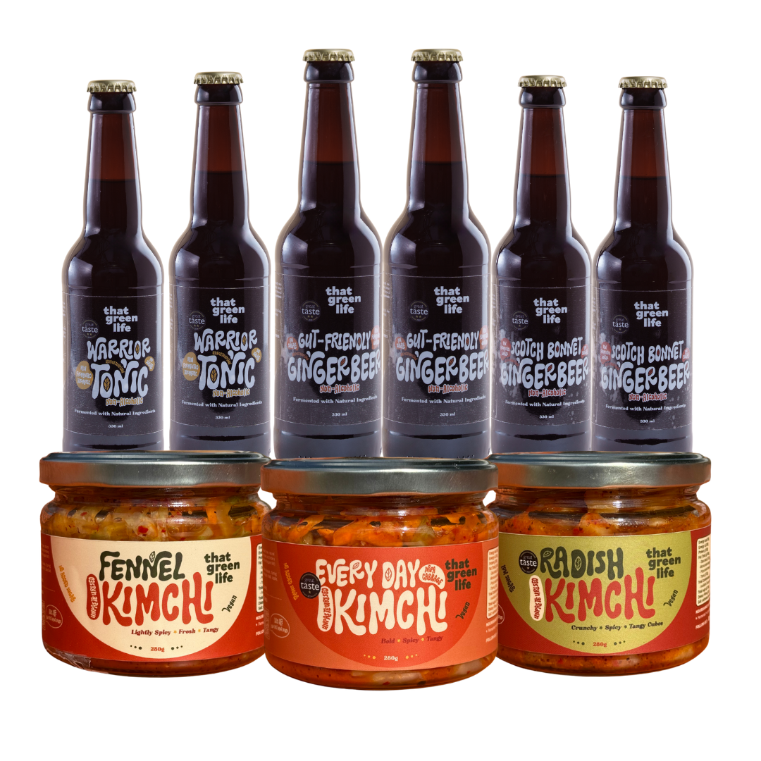 Ultimate Kimchi Lover Gift Set - Probiotic Food & Drink Bundle ...