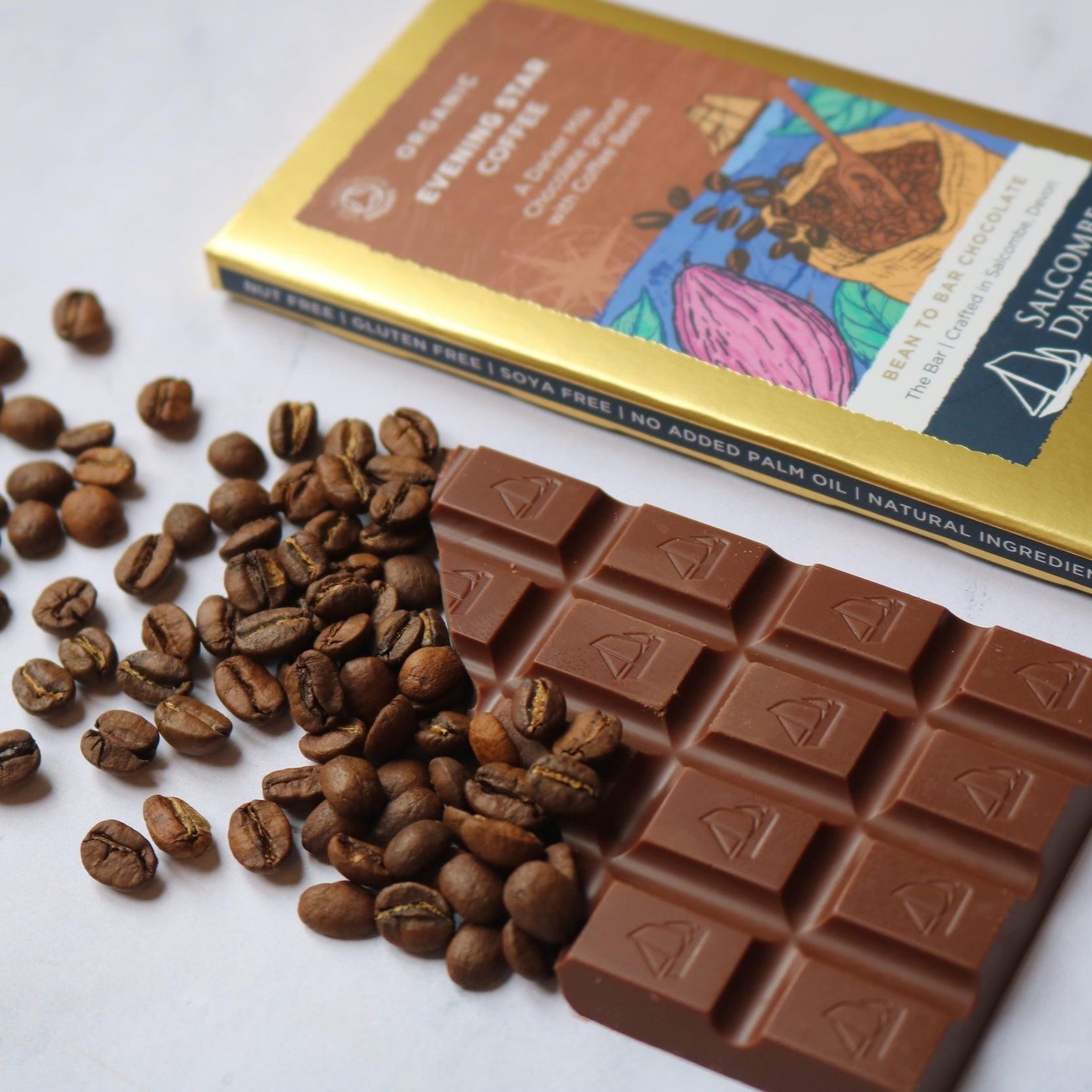 Personalised Nut Free Chocolate Bar Library Gift Box - Yumbles.com