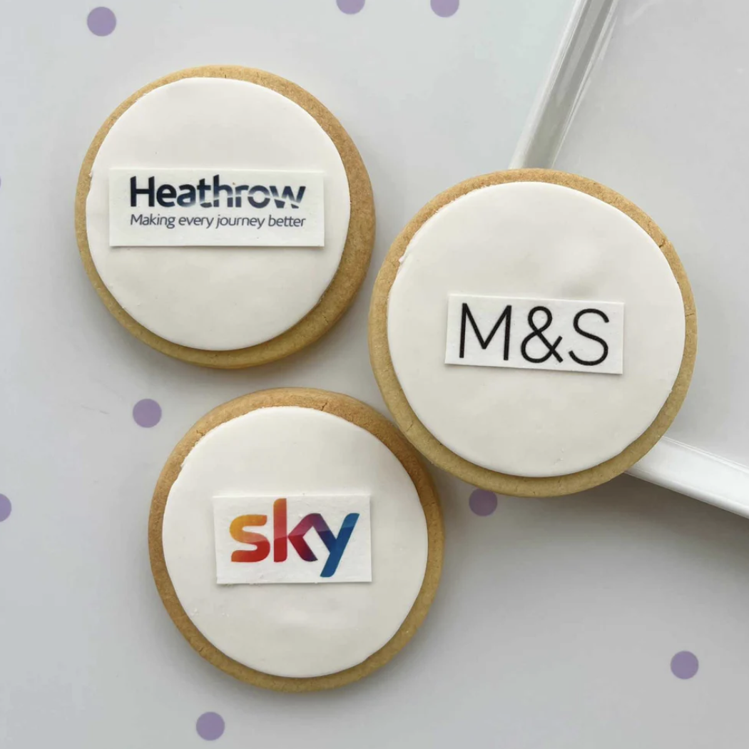 Personalised Branded Corporate Cookies - Yumbles.com