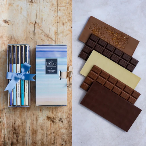 Personalised Nut Free Chocolate Bar Library Gift Box - Yumbles.com