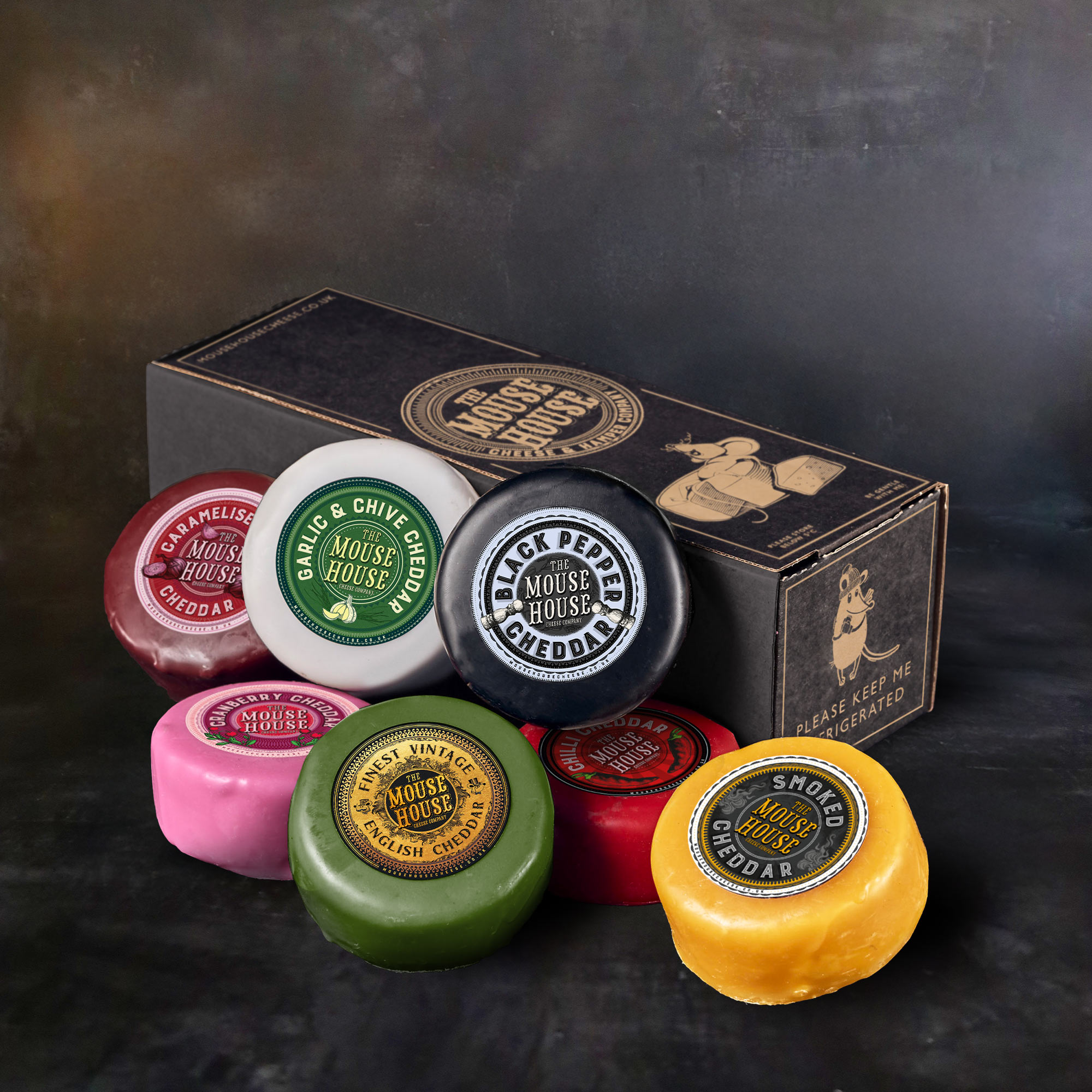 7 Cheese Gift Box - Yumbles.com