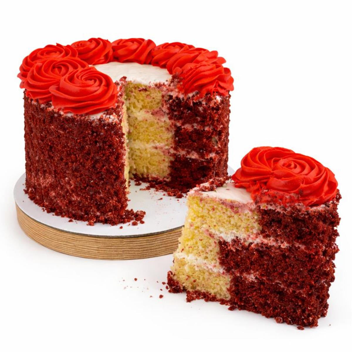 Red Velvet Valentine's Cake - Yumbles.com