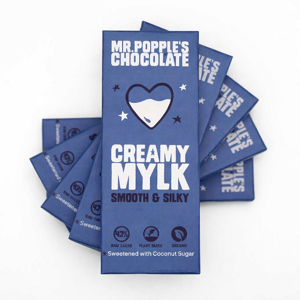 5 x Creamy Mylk Vegan “Milk” Chocolate Bars (35g) - Dairy Free ...
