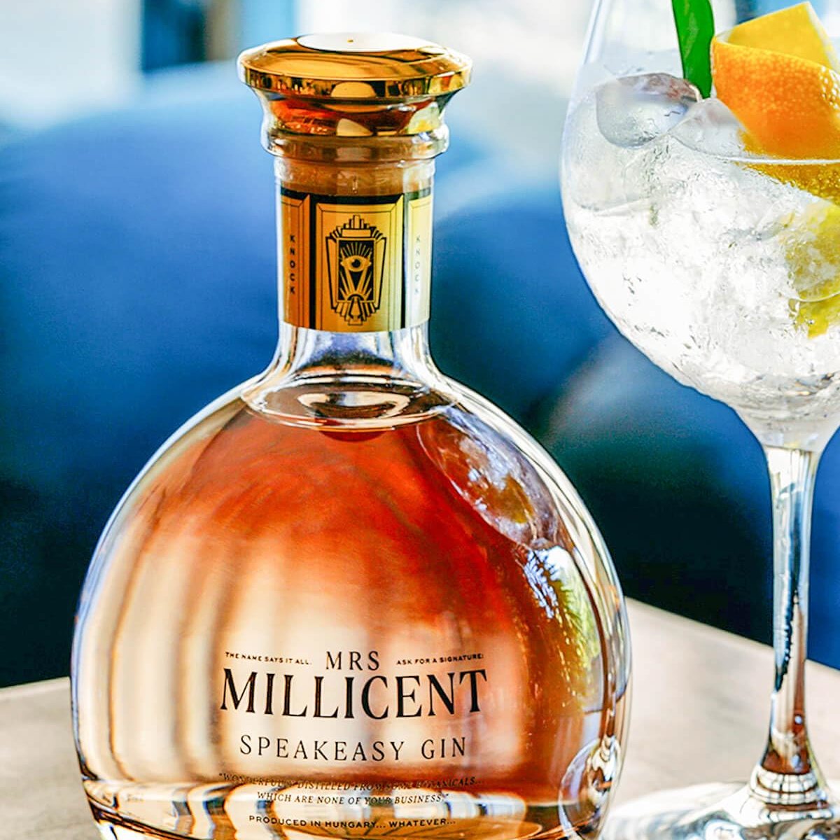 Mrs. Millicent Gin | New Wave Gin 44.4% ABV | Citrusy Flavour & Infused ...