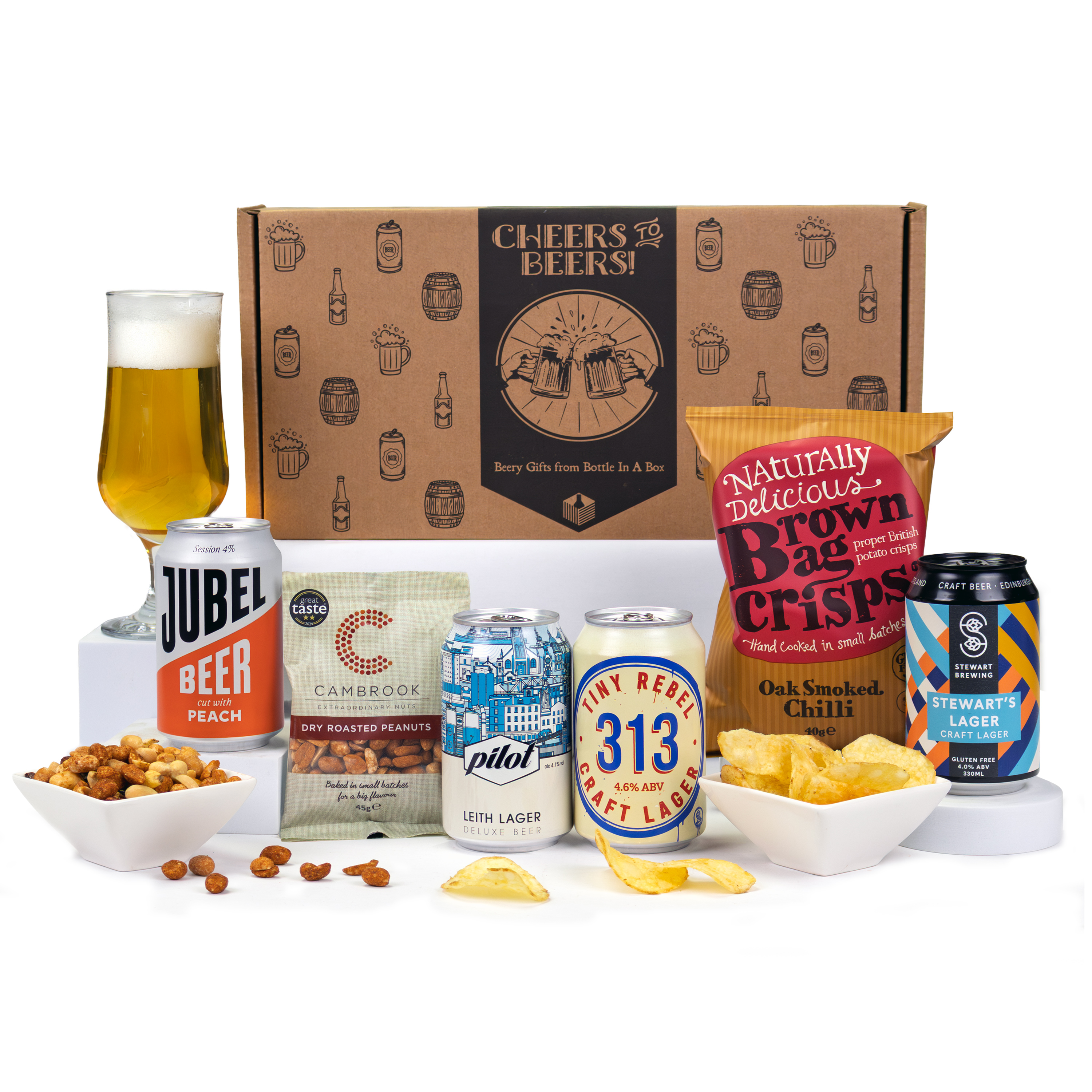Craft Lager Beer Hamper - Yumbles.com