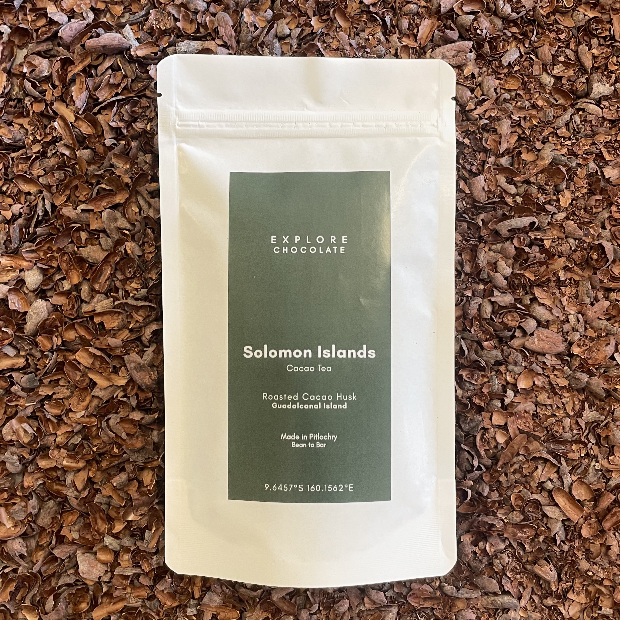 Solomon Island Guadalcanal Single Origin Cacao Tea 70g - Yumbles.com