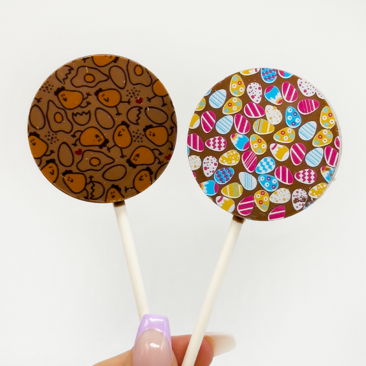 Easter Chocolate Lollies Pack of 4 - Easter Gift - Yumbles.com