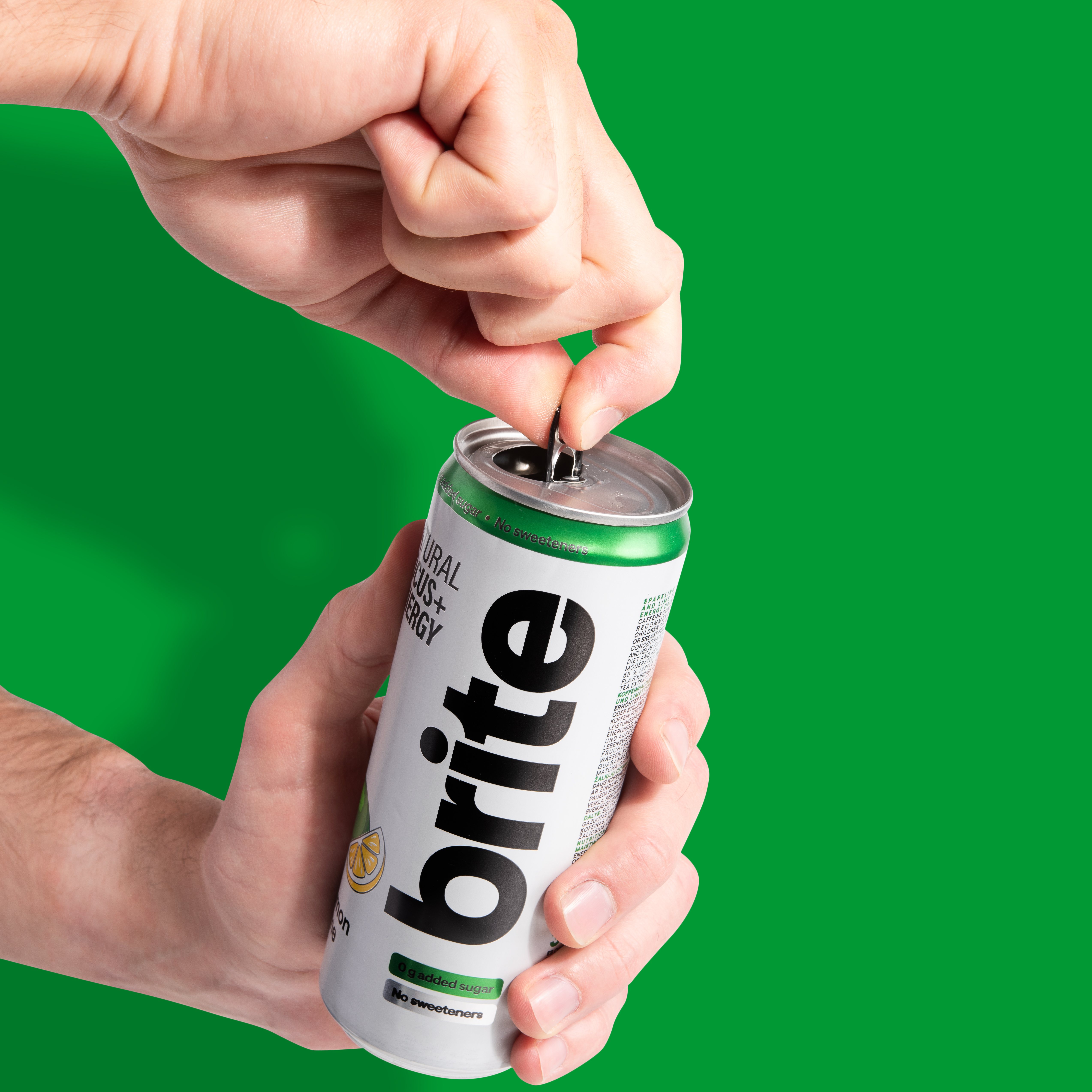 Brite Natural Energy & Focus Drink - Lemon Lime - No Sugar, No ...