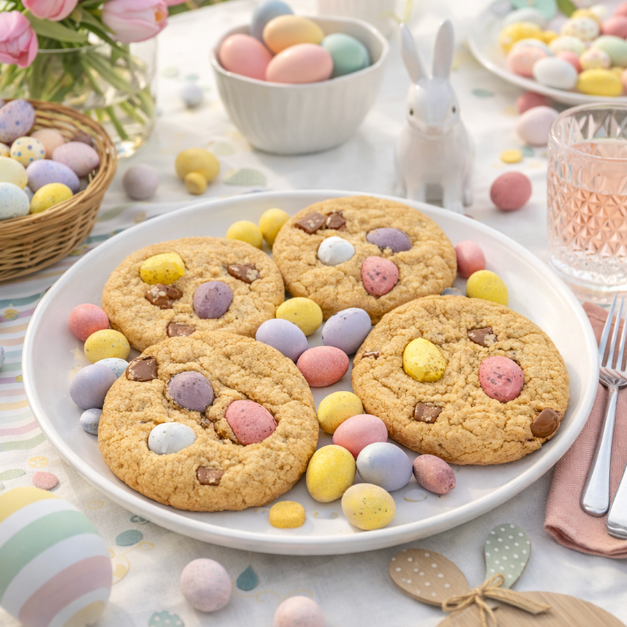 Mini Egg Easter Cookies - Box of 4 - Yumbles.com