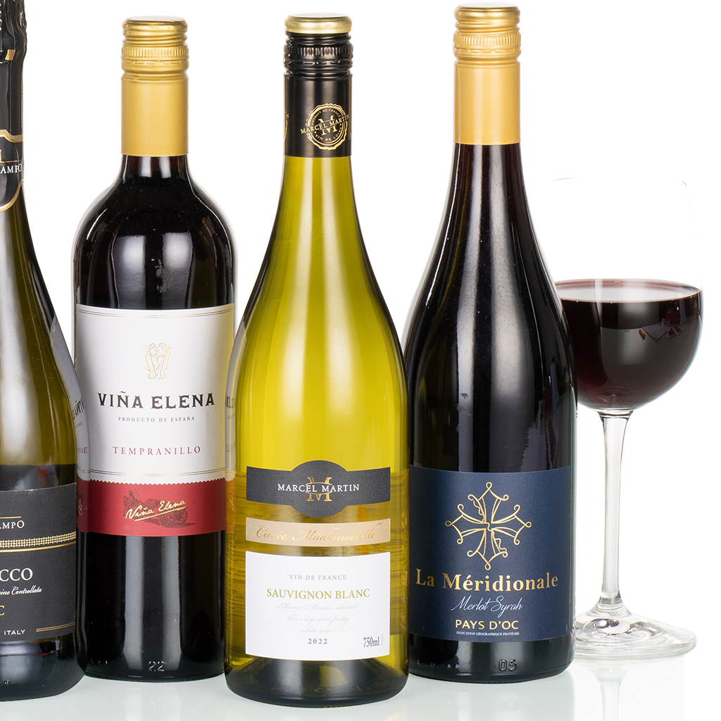Six Wines in a Box - Yumbles.com