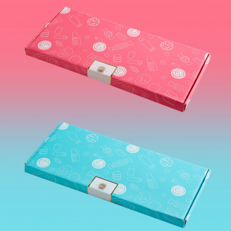 Cocktail Tasting Flight Gummies Selection Pink Box- 4 x 100g - Yumbles.com